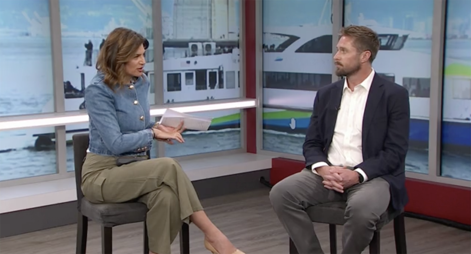 KRON4 Features San Francisco Bay Ferry in Transit Focus - San Francisco Bay Ferry